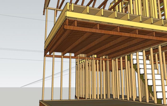 Balloon Frame Ledger - Fine Homebuilding