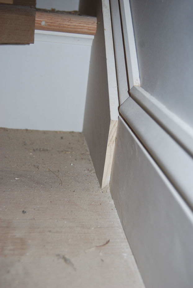 Transition from baseboard trim to structural stringer - Fine Homebuilding