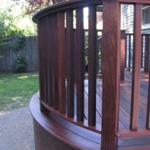 mahogany deck railing - Fine Homebuilding