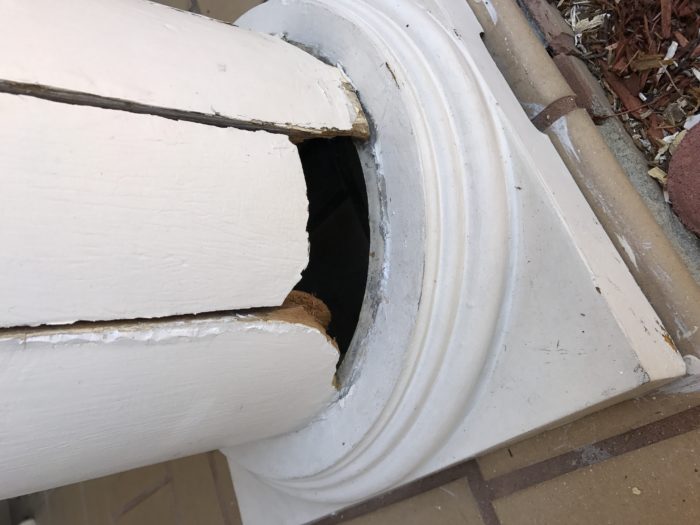 Fixing Cracks in Porch Posts - Fine Homebuilding
