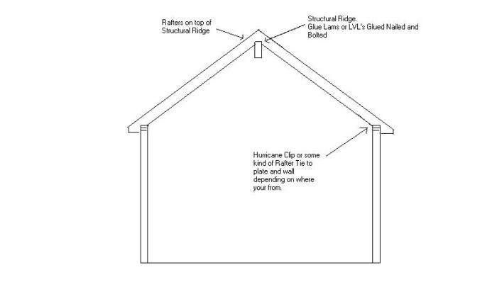 Vaulted ceiling framing question - Fine Homebuilding