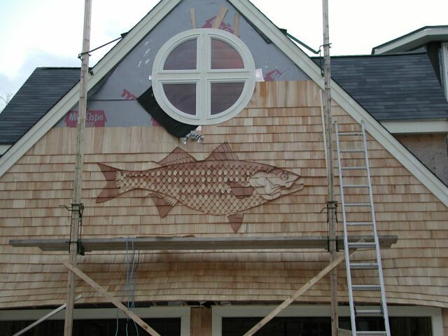 Diamond pattern w/ cedar shingles - Fine Homebuilding