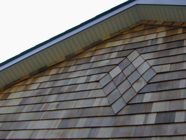 Diamond pattern in siding shingles - Fine Homebuilding