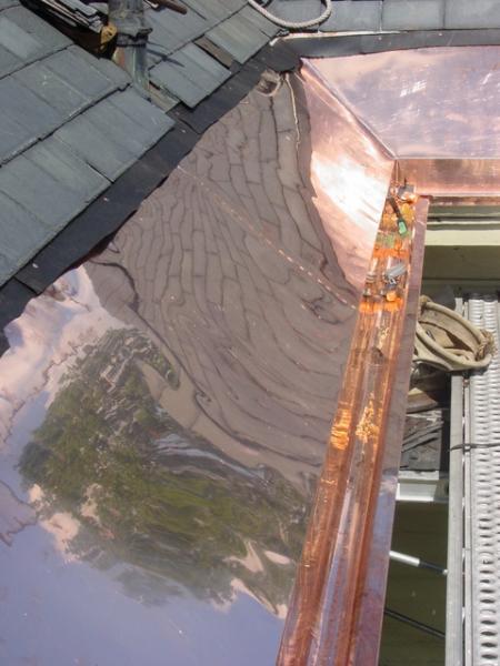 Boston gutter reline with copper - Fine Homebuilding