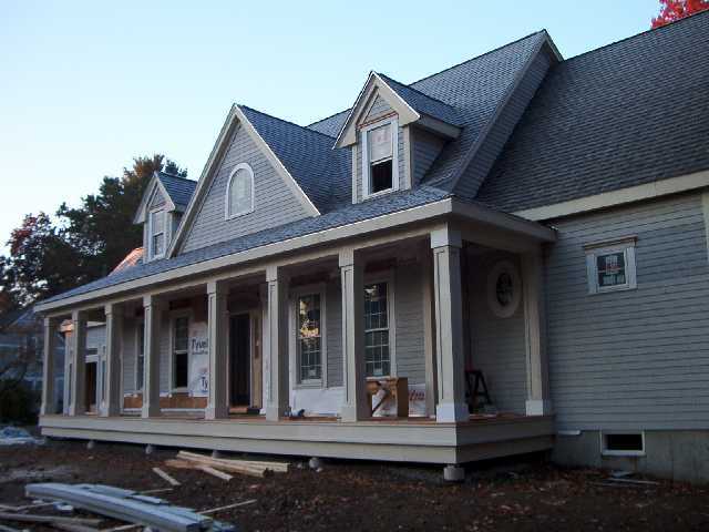 Rake into hip detail. - Fine Homebuilding