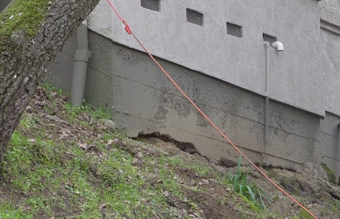 Filling voids below pier and beam foundation - Fine Homebuilding