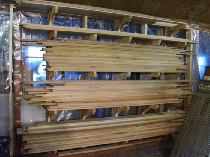 Homemade Shop Lumber Rack - Fine Homebuilding