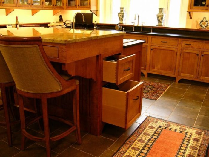 Our kitchen in tiger maple - Fine Homebuilding