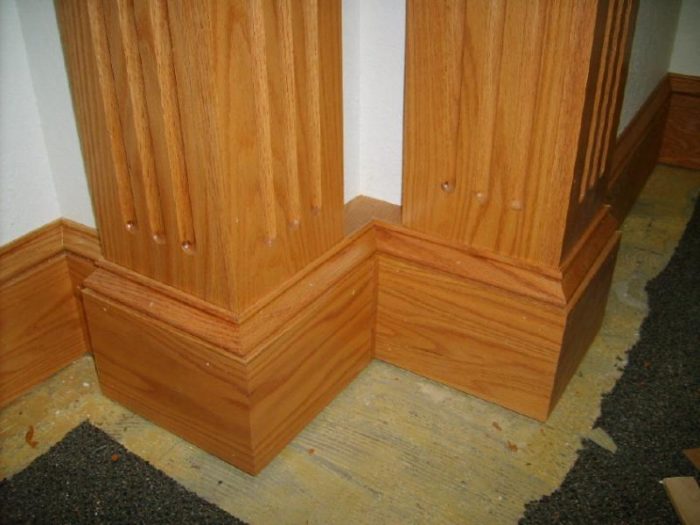 Crazy Conjoined Column Capital Crown Fine Homebuilding 