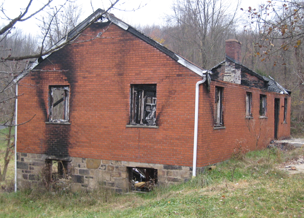 brick facade on burnt house savable? - Fine Homebuilding