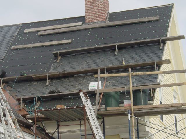 Greek Revival roof restoration - Fine Homebuilding