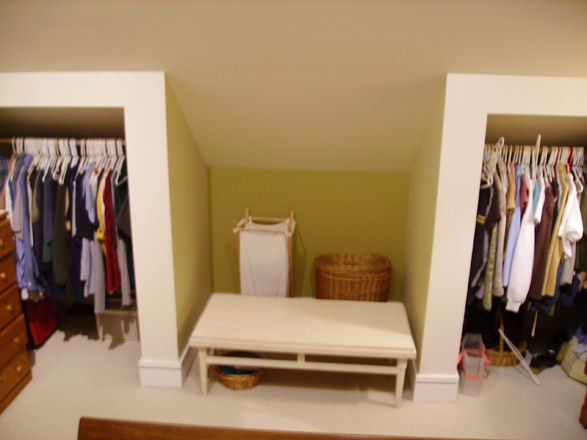 Closet design in this room - Fine Homebuilding