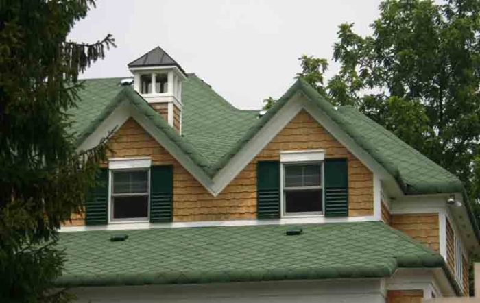 diamond shaped asphalt shingle roof - Fine Homebuilding