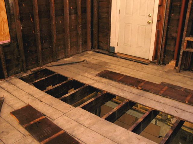 does subfloor removal affect structure? - Fine Homebuilding