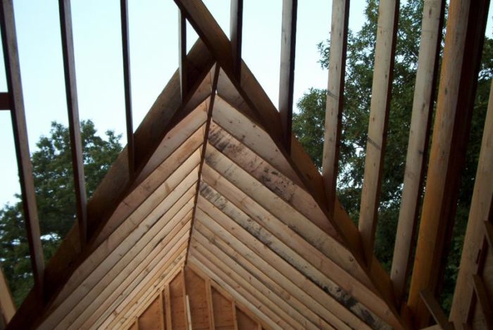 Long live the stick roof! - Fine Homebuilding