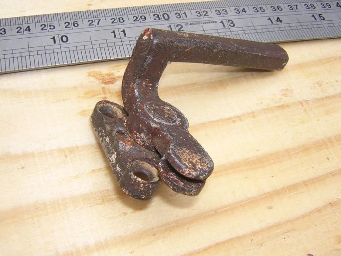 Antique casement window lock - Fine Homebuilding