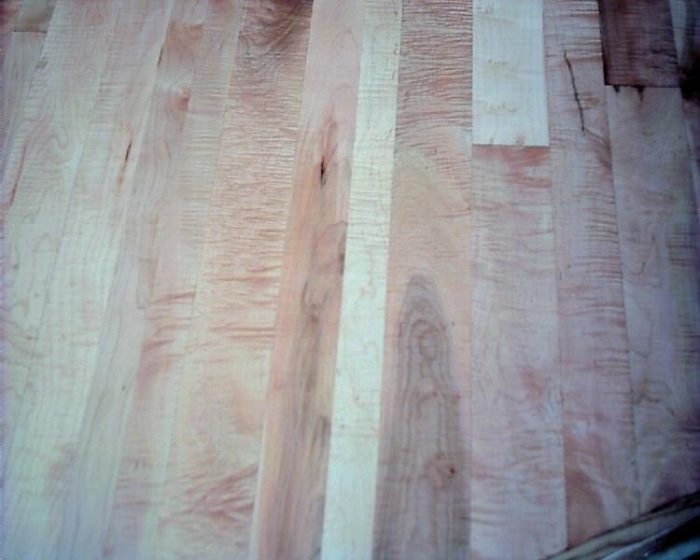 Figured maple Floor - Fine Homebuilding