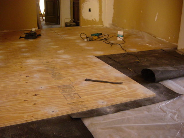 Hardwood Flooring On Elevated Slab - Fine Homebuilding
