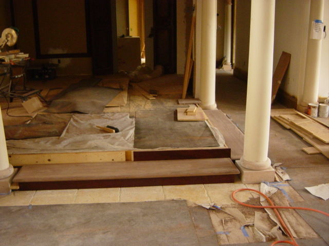 Hardwood Flooring On Elevated Slab - Fine Homebuilding