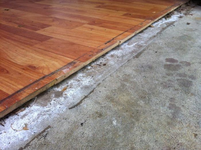 Weatherproof transition for garage - Fine Homebuilding