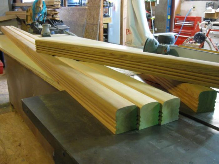 Homemade Handrail: "Beaded Bread Loaf" - Fine Homebuilding