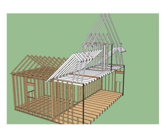 Reframing roof with additions done all wrong. Help! - Fine Homebuilding