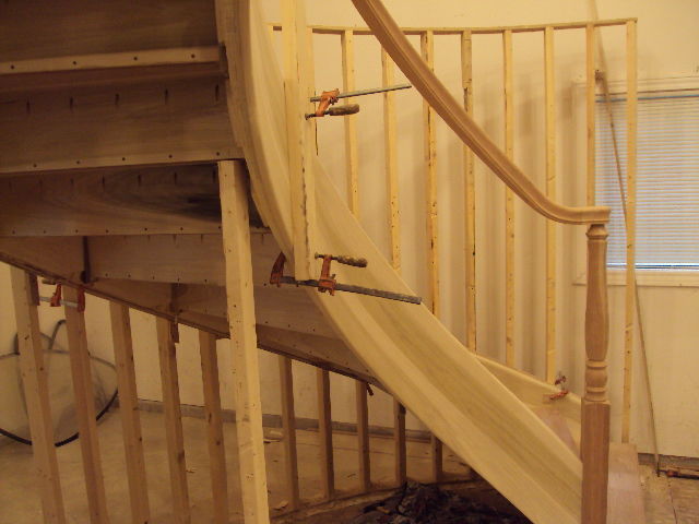 180 degree freestanding stairs - Fine Homebuilding