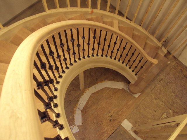 180 degree freestanding stairs - Fine Homebuilding