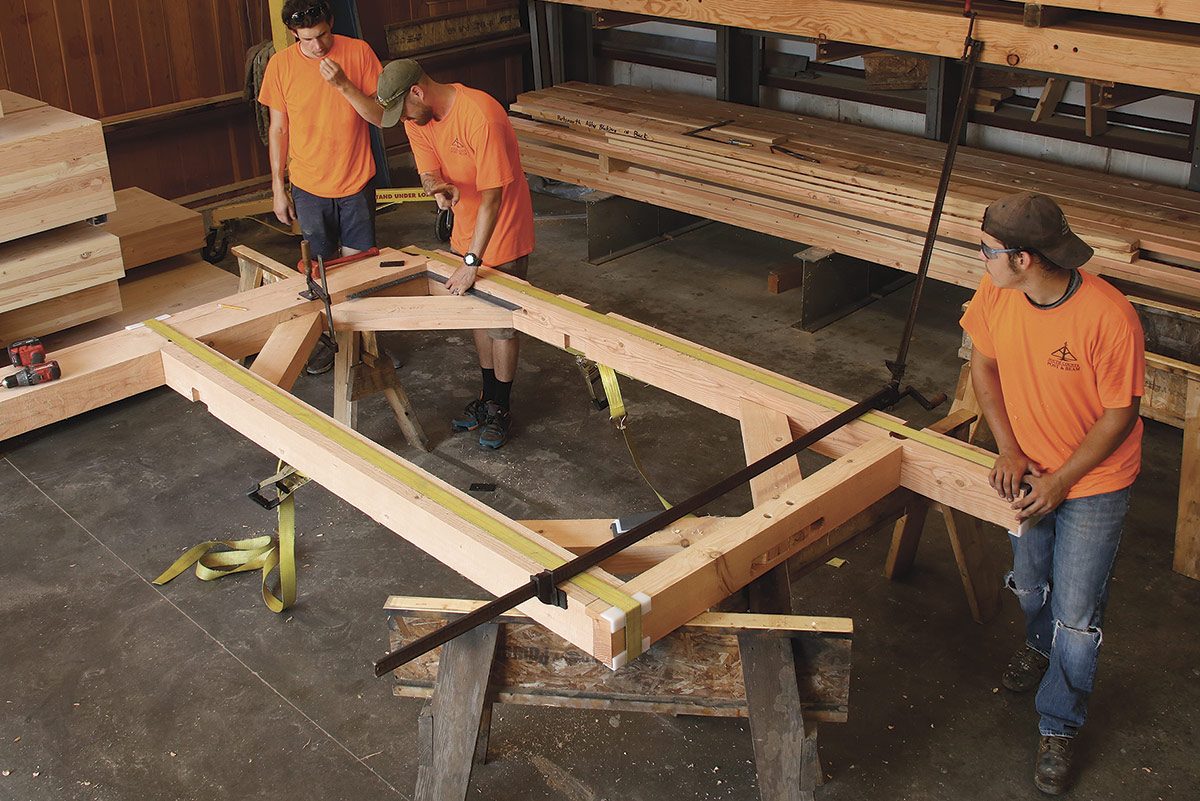 High-Tech Timber-Frame Joinery Machine - Fine Homebuilding