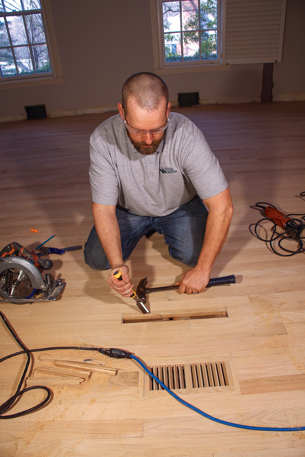 2 Methods for Patching a Hardwood Floor - Fine Homebuilding