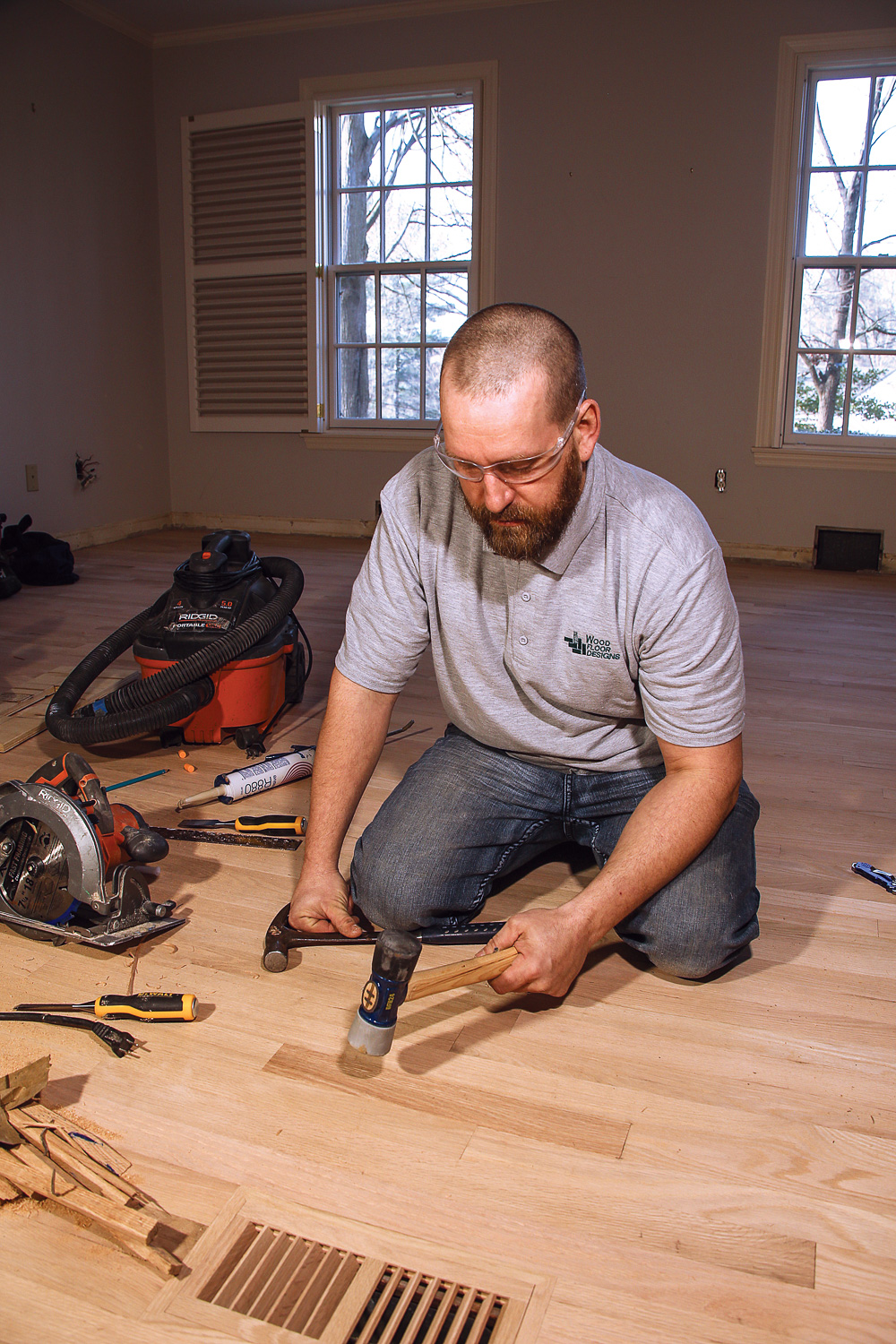 2 Methods for Patching a Hardwood Floor - Fine Homebuilding