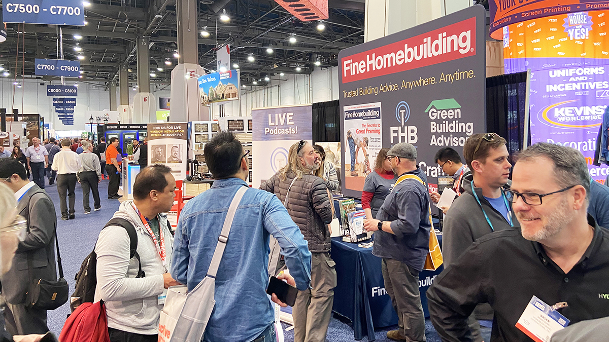 Live Podcasts from the 2020 Builders’ Show - Fine Homebuilding