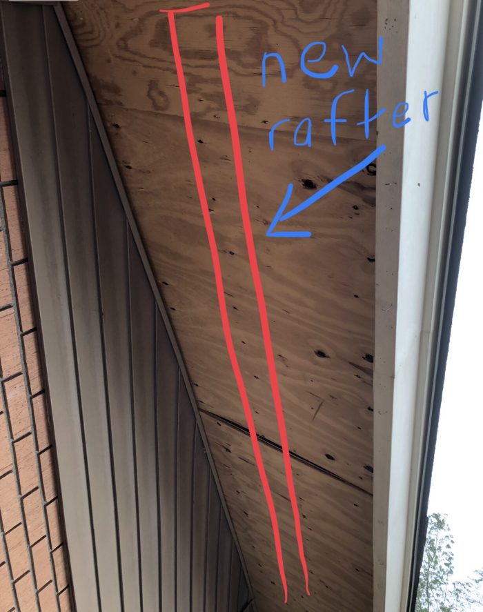 Gable soffit — parallel rafter instead of soffit ladder? - Fine ...