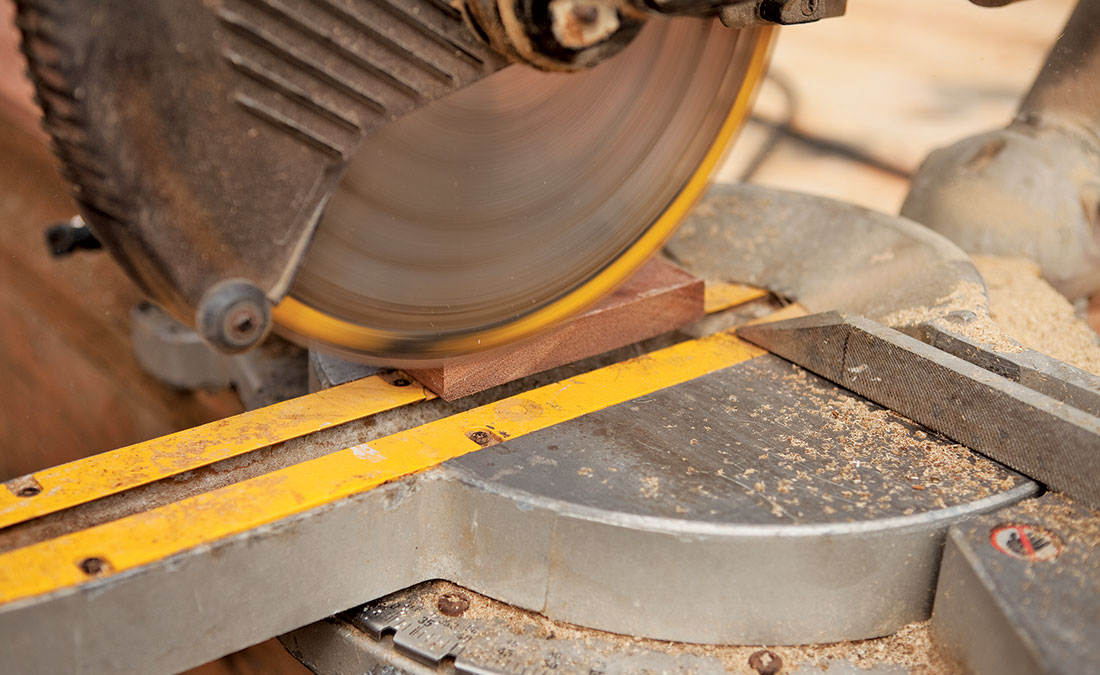 Setting up a cut station for decking - Fine Homebuilding