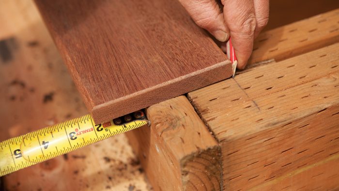 Establishing a Deck-Board Layout - Fine Homebuilding