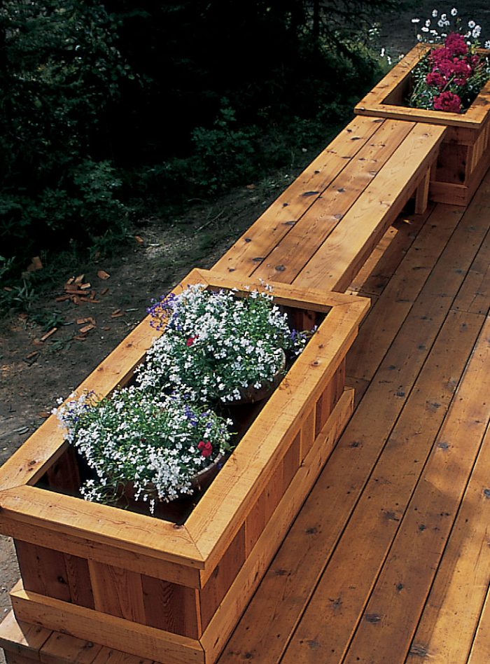 Benches and Planters - Fine Homebuilding