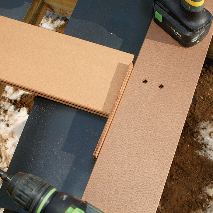 Install Decking with Hidden Fasteners - Fine Homebuilding