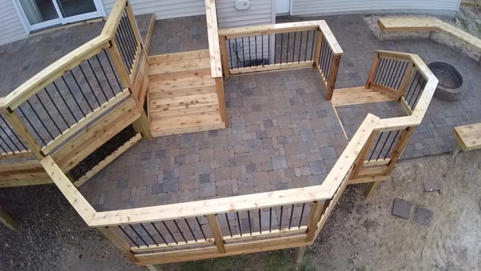brick pavers over wood decking - Fine Homebuilding