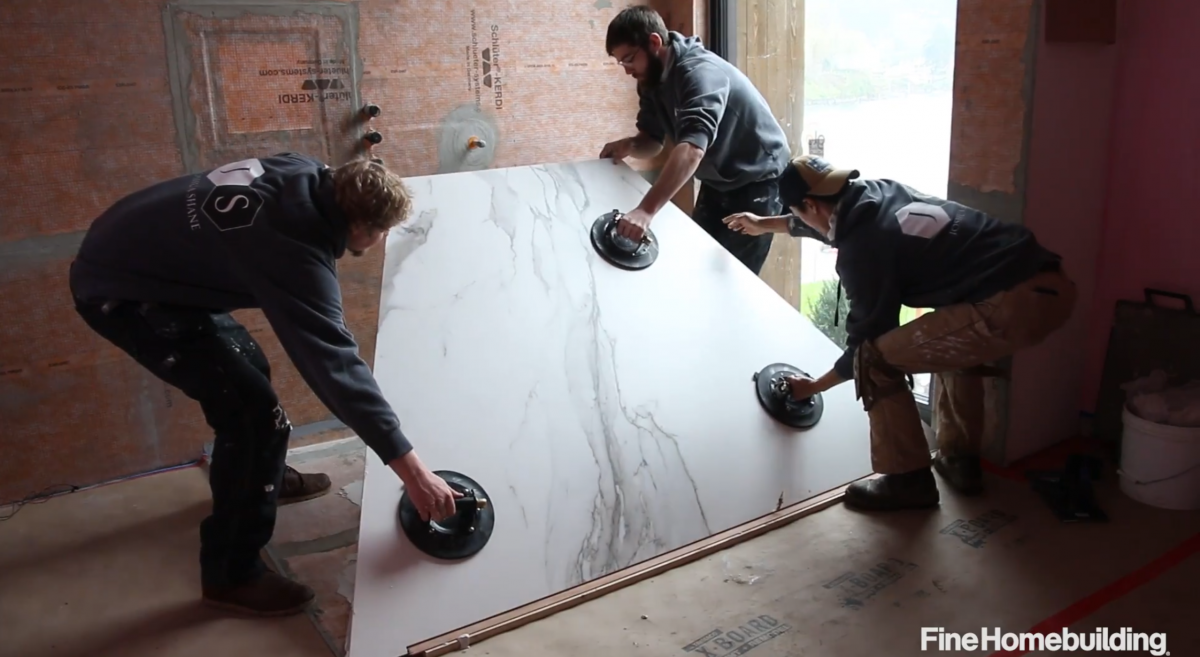Installing Large-Format Tile - Fine Homebuilding