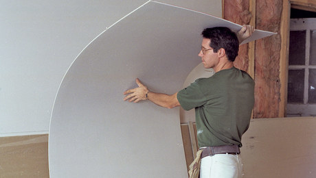 Flexible and Other Specialty Drywall - Fine Homebuilding