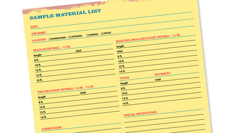 Estimating Materials - Fine Homebuilding