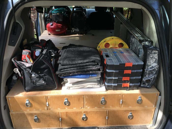 Minivan Storage - Fine Homebuilding