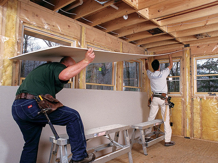 Hanging Drywall On Ceilings Fine Homebuilding Hanging Drywall On Ceilings Fine Homebuilding
