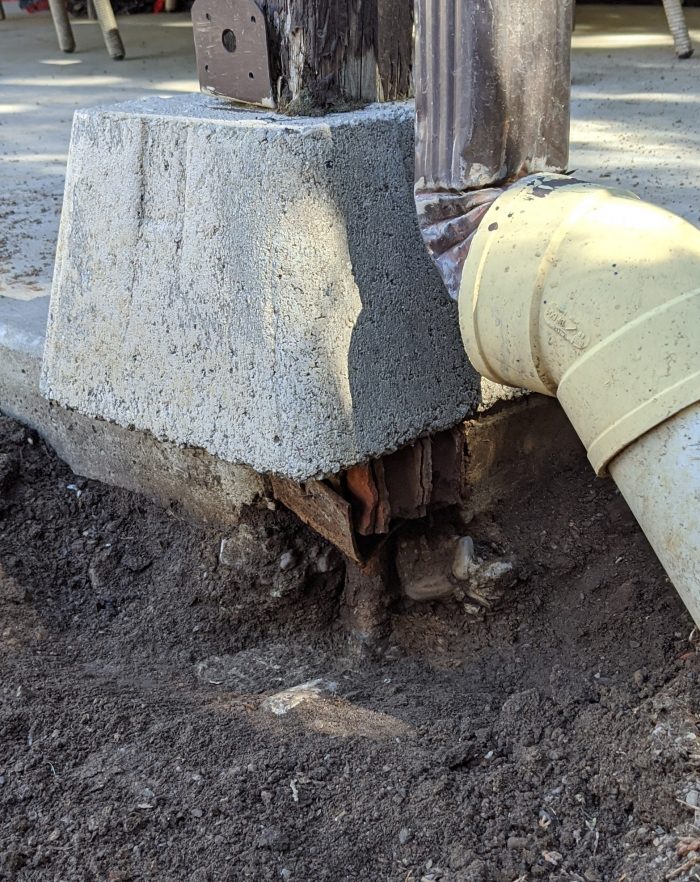 Post base correction and repair - Fine Homebuilding