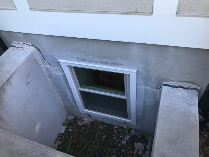 foundation window well cracks - Fine Homebuilding