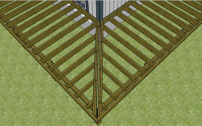 Corner Deck Frame Design - Fine Homebuilding
