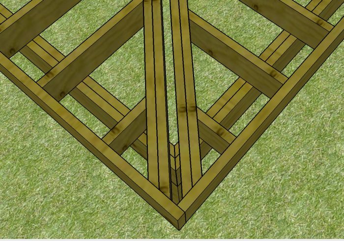 Corner Deck Frame Design - Fine Homebuilding