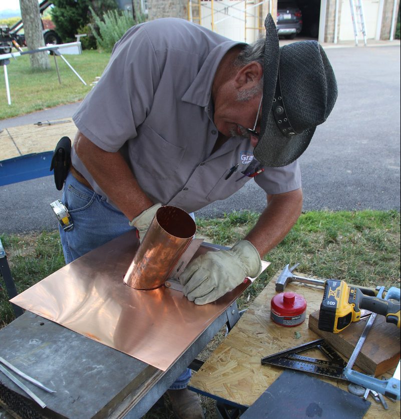 Make a Copper Flashing Boot - Fine Homebuilding