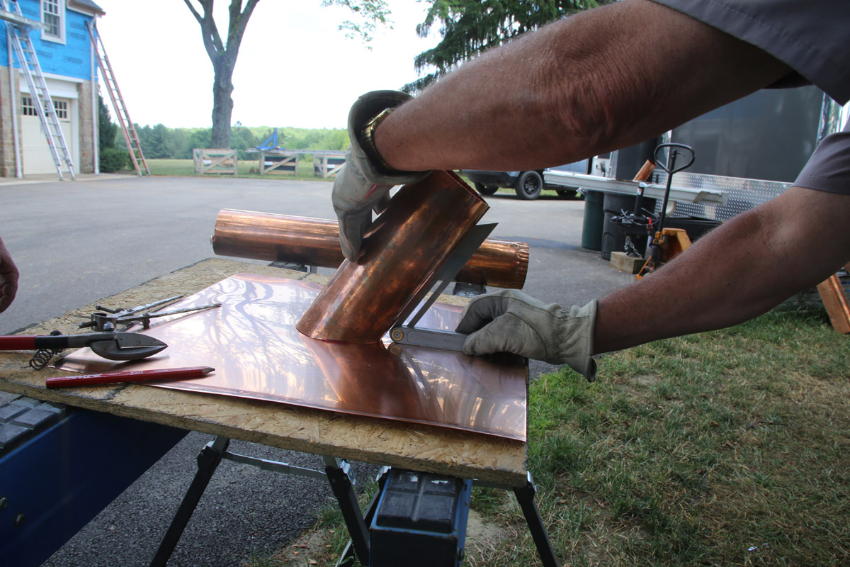 Make a Copper Flashing Boot - Fine Homebuilding