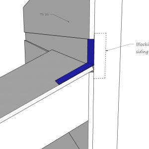 Lean-to roof to wall flashing detail - Fine Homebuilding